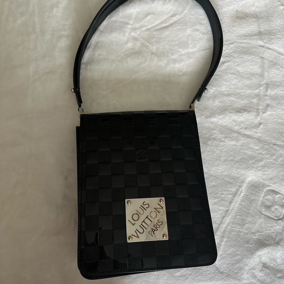 Louis Vuitton | Bags | Louis Vuittonlimited Edition Black Damier Vernis ...